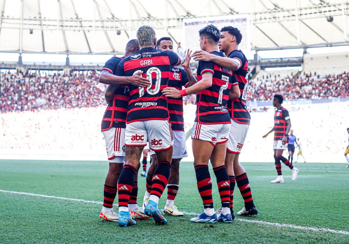 Ficha técnica Flamengo 3x0 Volta Redonda - 3ª rodada do Campeonato ...